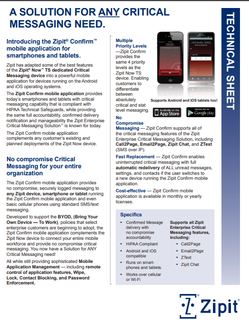 Secure Texting App Enterprise Communication Zipit Wireless